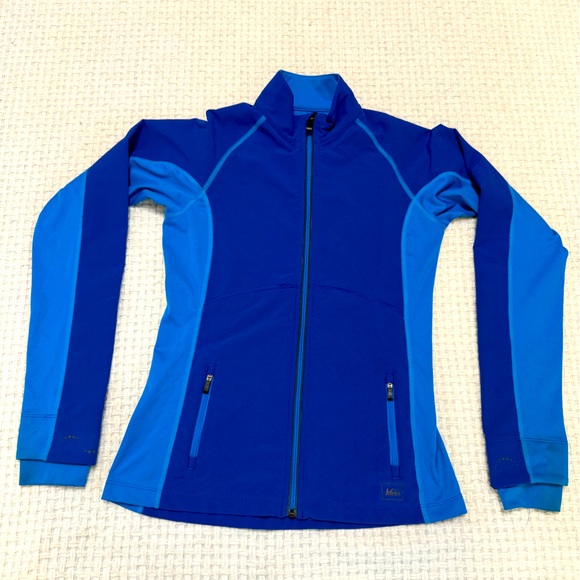 REI | Jackets & Coats | Rei Womens Lightweight Full Zip Jacket Bluexs ...